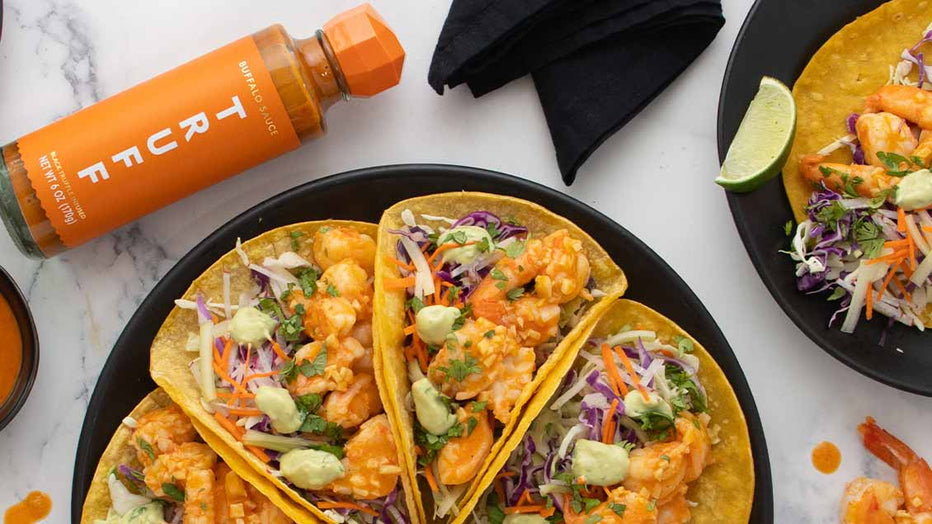 Buffalo Prawn Tacos Recipe – TRUFF-ANZ